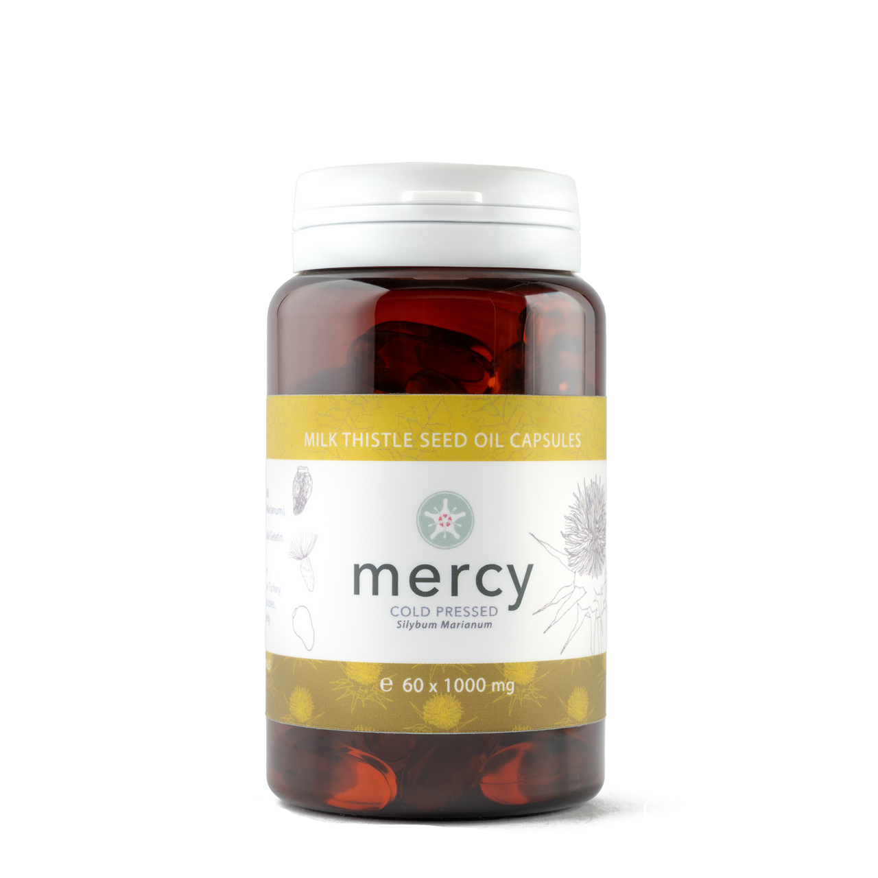 Organic Milk Thistle Seed Oil Capsules – mercy oil